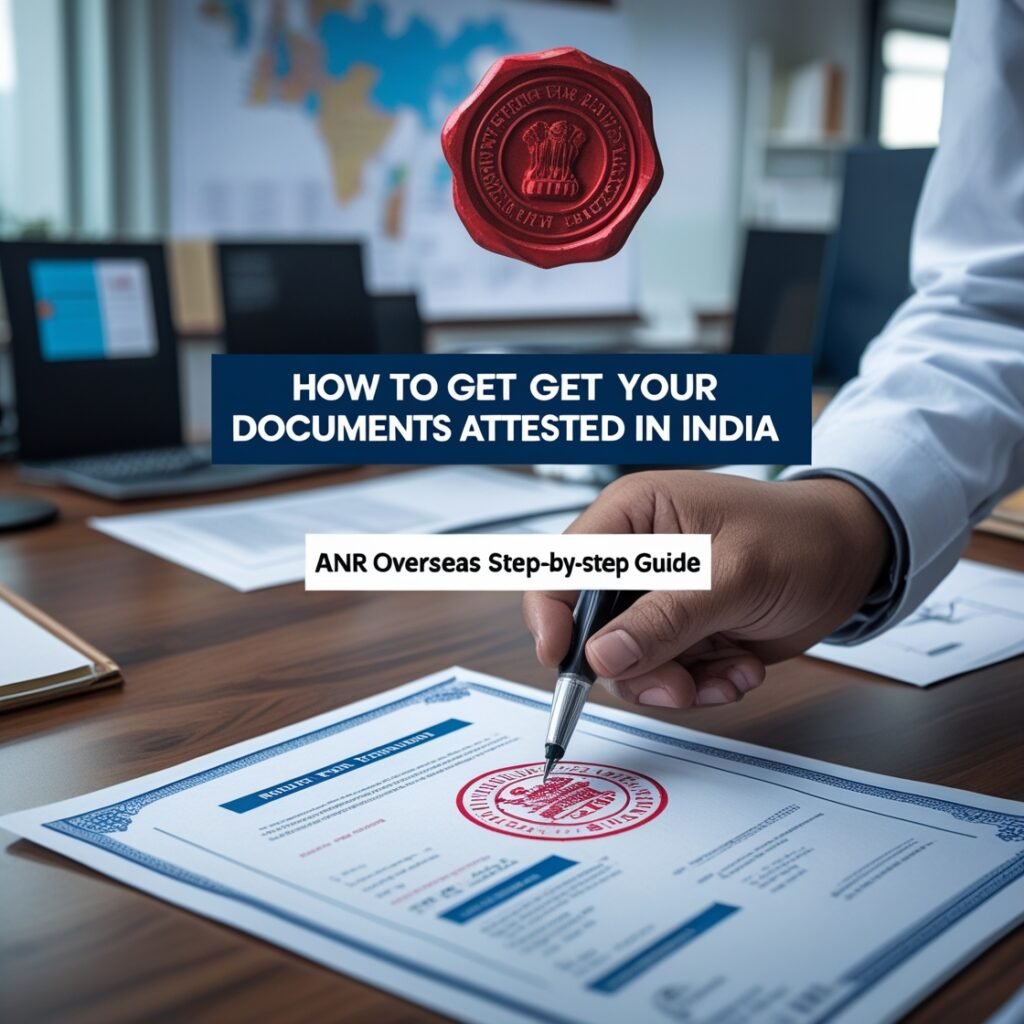 How to Get Your Document Attestation in India - ANR Overseas